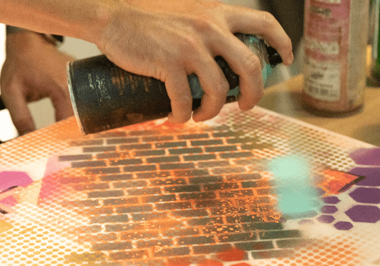Graffiti Stencil Workshop for Kids & Teens - Ages: 7-17 | skilldeer