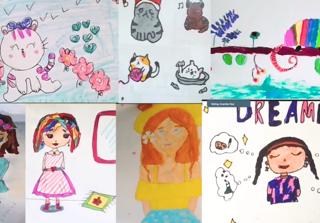 Online Group Class: Fun Drawing & Painting Classes for Kids | skilldeer