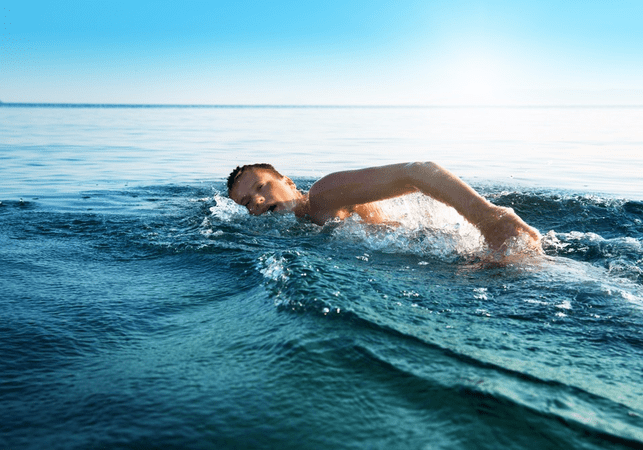 Learn Swimming at the Beach | skilldeer