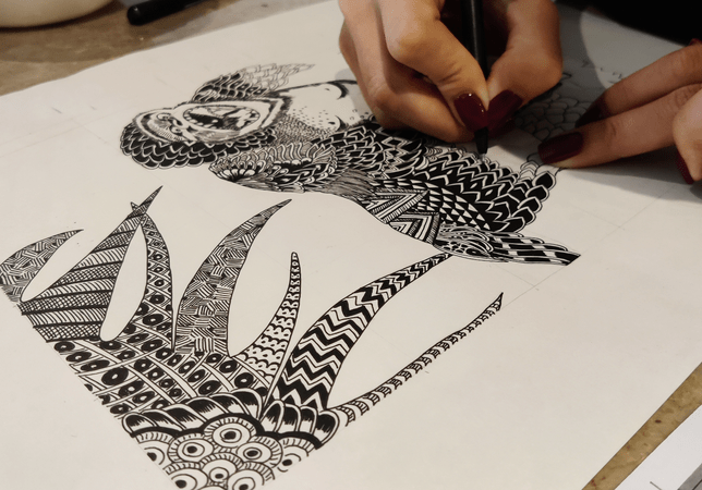 Private Zentangle & Zendoodle Class for Kids & Teens - Ages: 7-17 ...