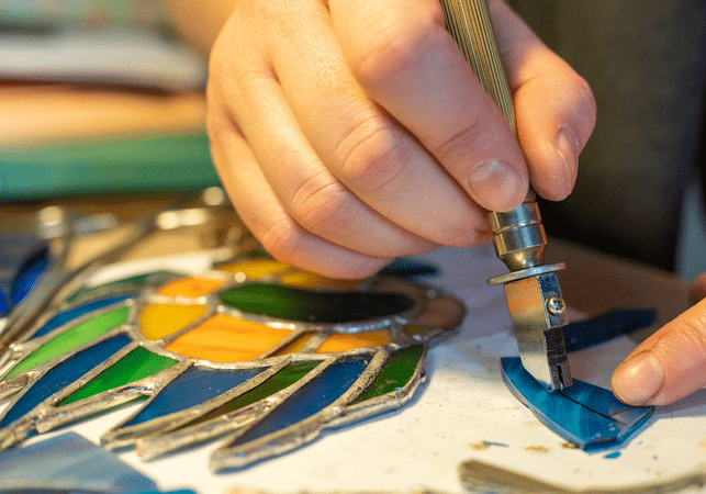 Basic Stained-Glass Workshop | skilldeer