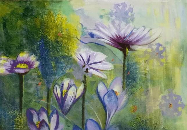 Watercolors, Acrylic colors & Mix Media Art Class | skilldeer