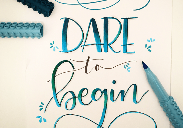 Calligraphy & Brush Lettering: Private Class with Nishika for Kids ...